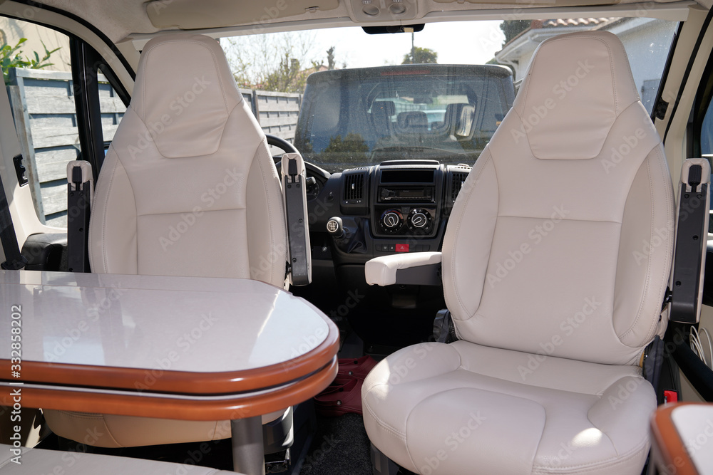 van modern front interior camper by professional dealer motorhome rv ...