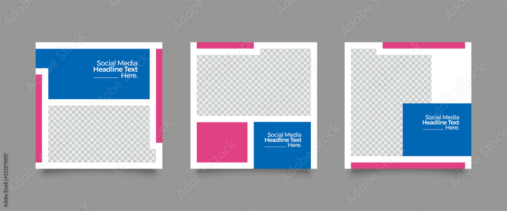 Editable simple corporate posts, Easy Use in banners, promotion designs ...