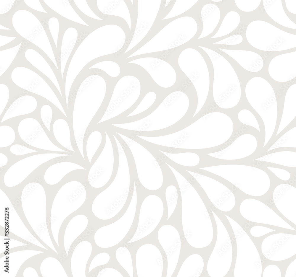 Vector seamless beige pattern with white drops. Monochrome abstract ...