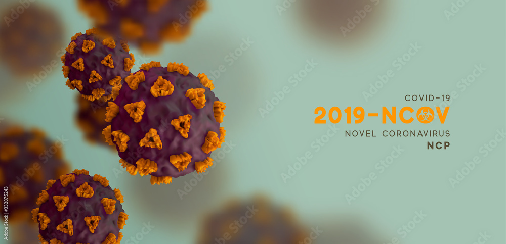 Novel Coronavirus (2019-nCoV). Virus Covid 19-NCP. Coronavirus nCoV ...
