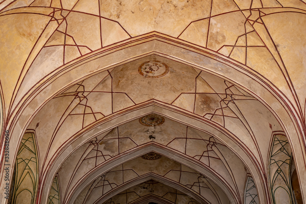 Main entrance of Red Fort building.The Red Fort is a historic fort in ...
