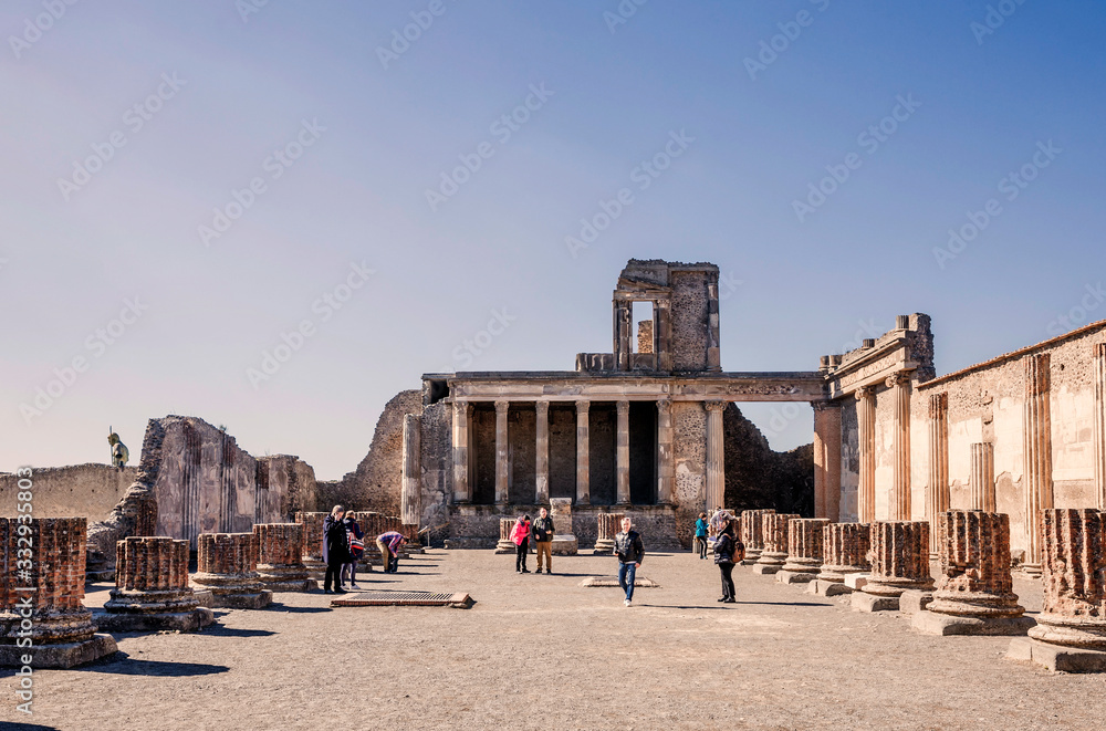 Tempio di venere, Pompeii Stock Photo | Adobe Stock