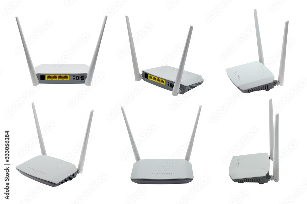 Wireless ADSL2+ router and modem, wifi router and switch, combined ...