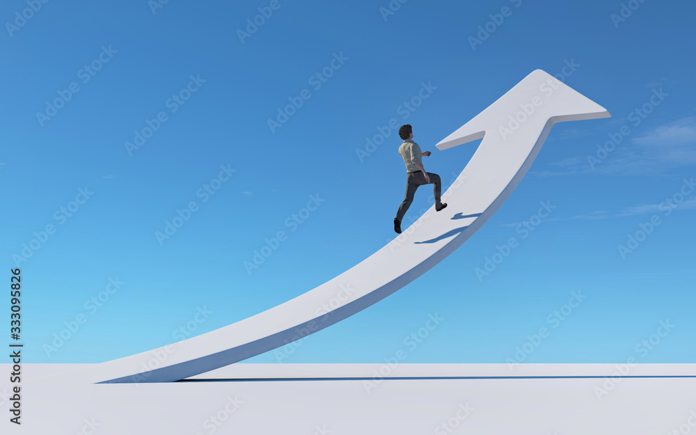 Running arrow Stock Illustration | Adobe Stock