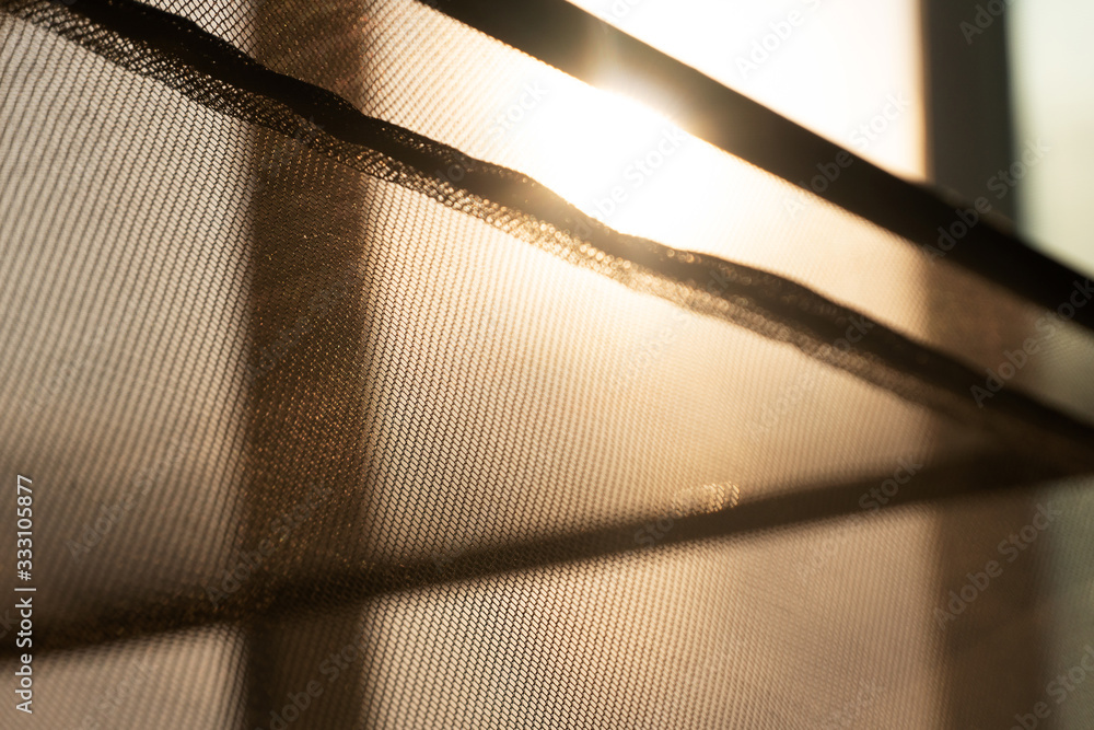 light and shadow of sunlight from the window abstract interior ...