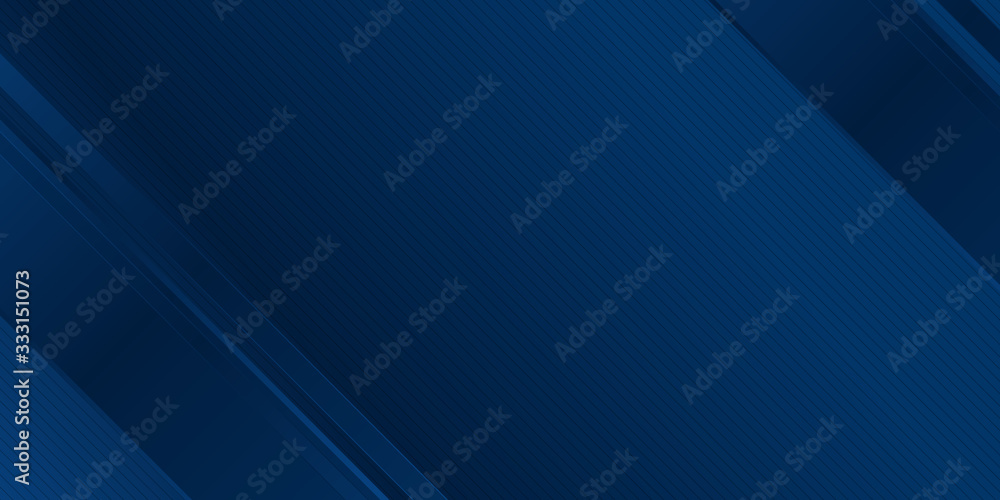 Dark blue modern presentation background with stright line. Vector ...