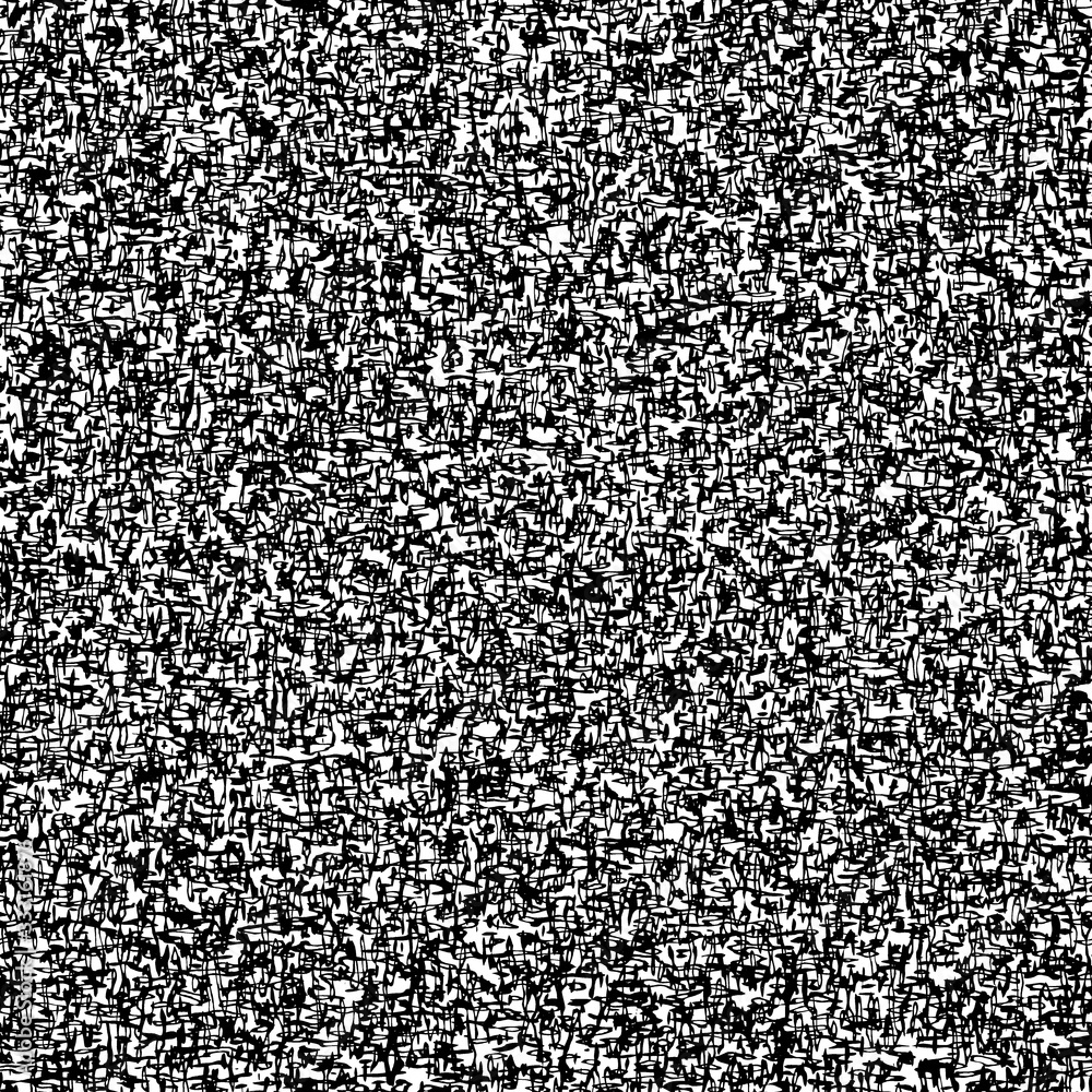 seamless screentone of criss cross doodles, scrawl shading, black and ...