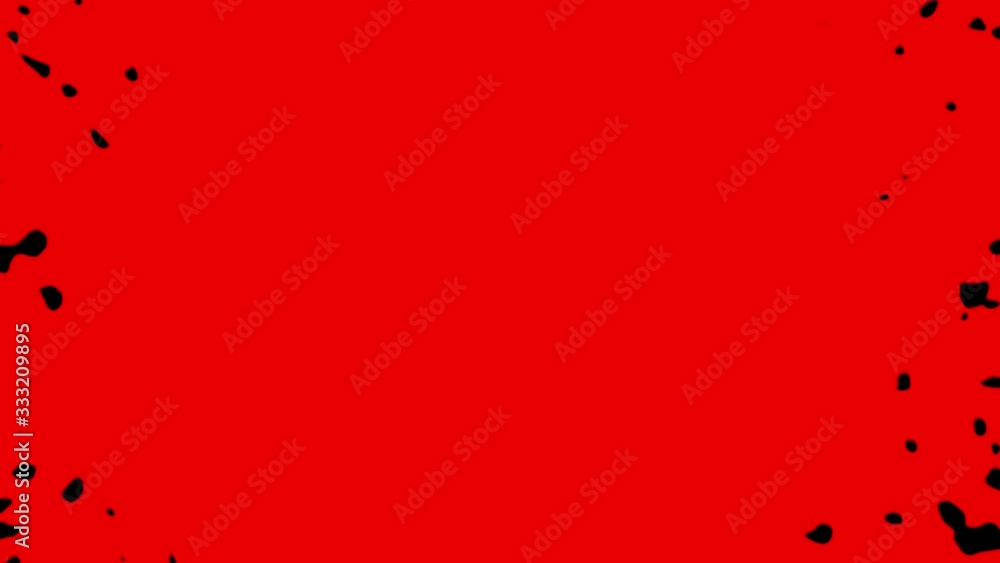 Blood Horror Splatter Explosion Background/ 4k animation of an abstract ...