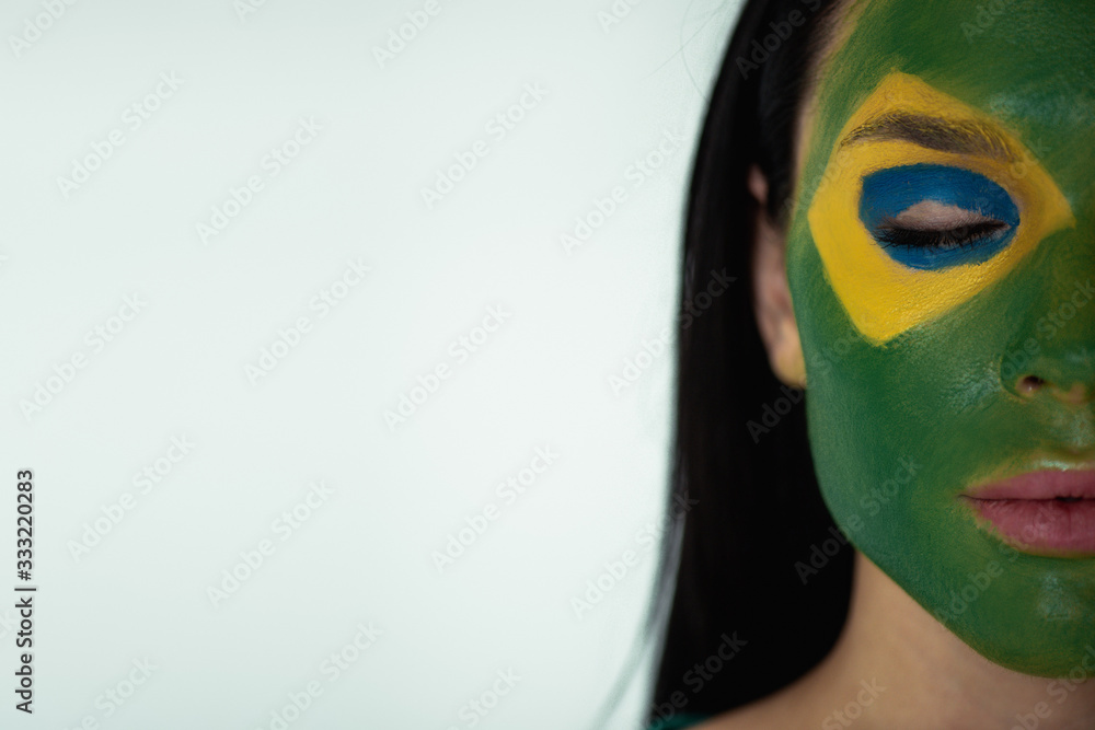 Brazilian Flag Eye