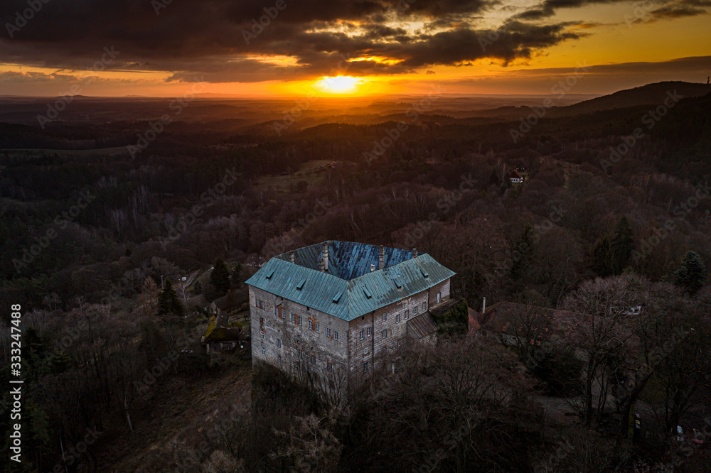 Houska Castle is an early Gothic castle. It is one of the best ...