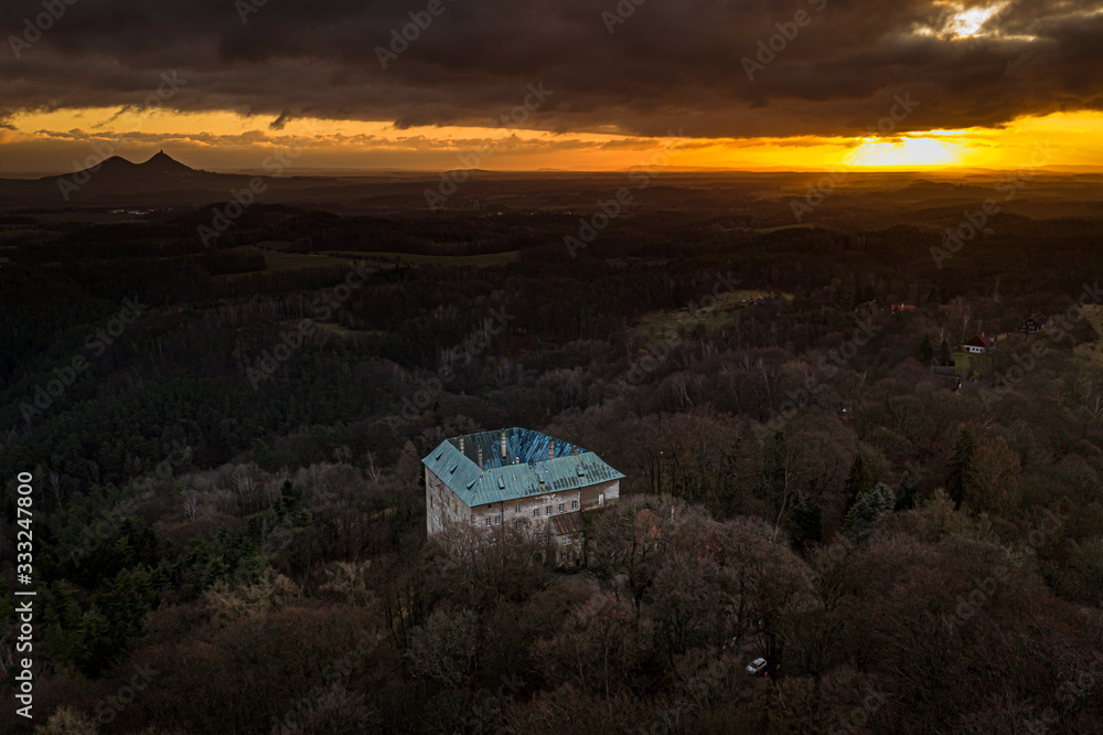 Houska Castle is an early Gothic castle. It is one of the best ...
