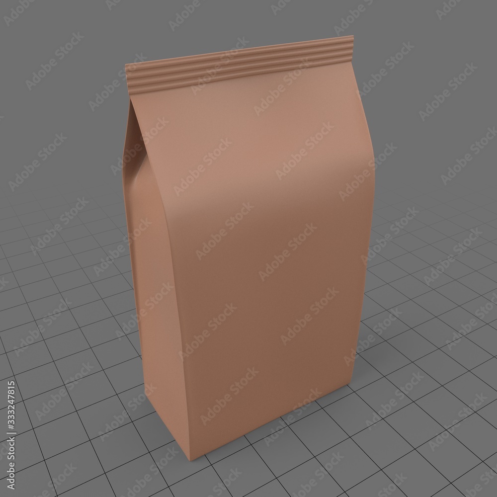 Coffee package Stock 3D asset | Adobe Stock