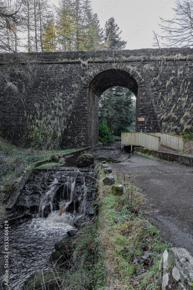The Irish Ford in Ballypatrick Forest Park, Ballycastle, Causeway coast ...