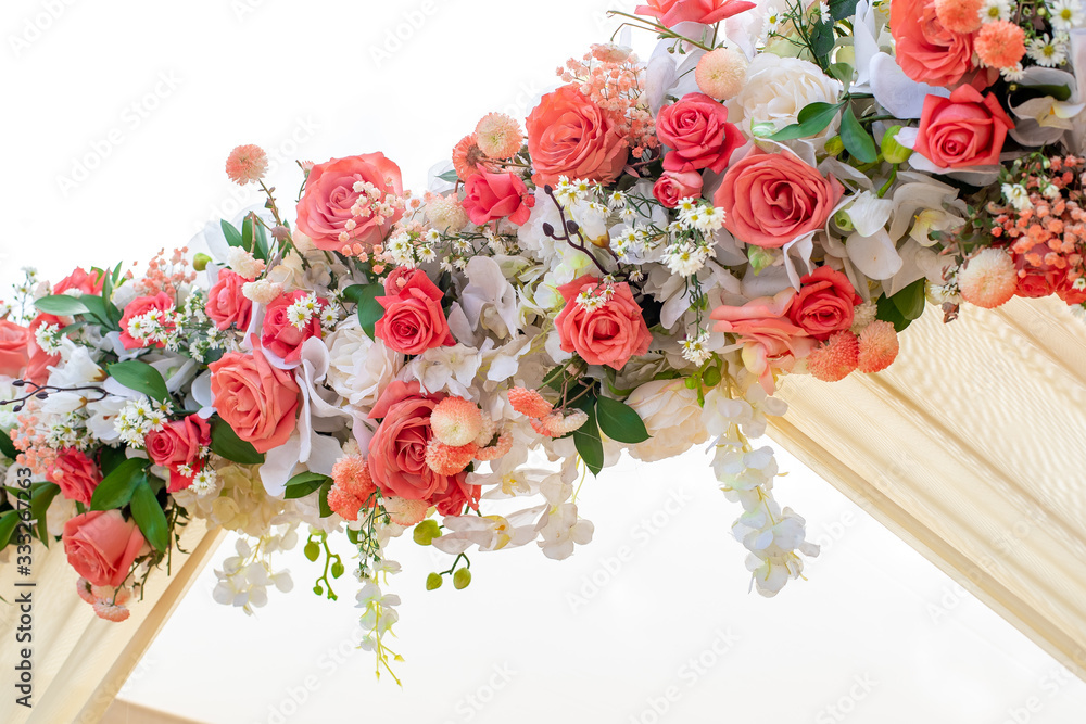 Flower arc detail shot Stock Photo | Adobe Stock