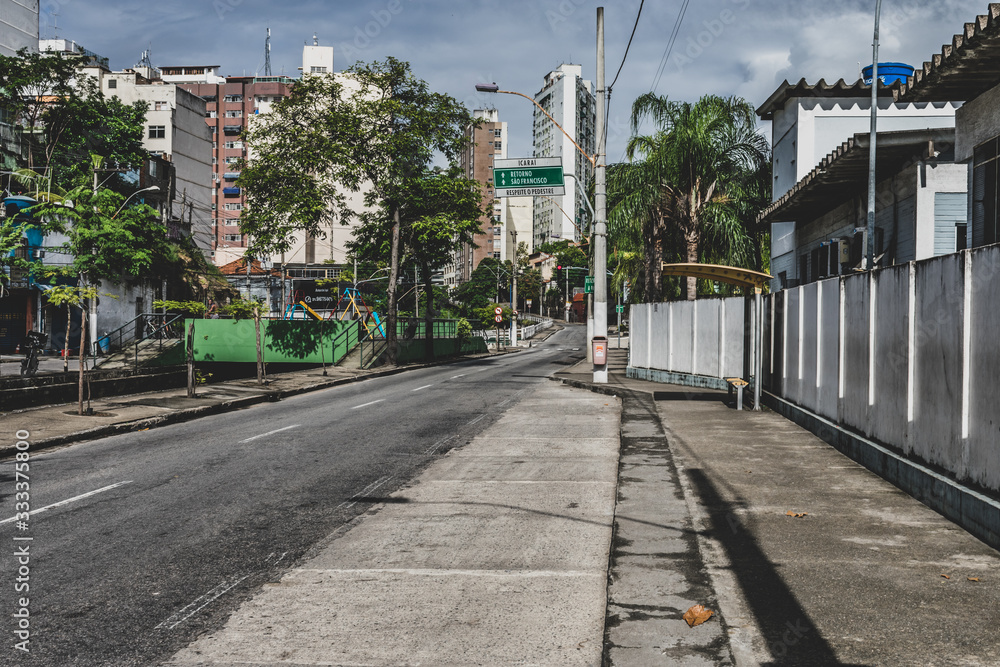 Imagens da cidade de Niterói, Rio de Janeiro, Brasil, com as ruas ...
