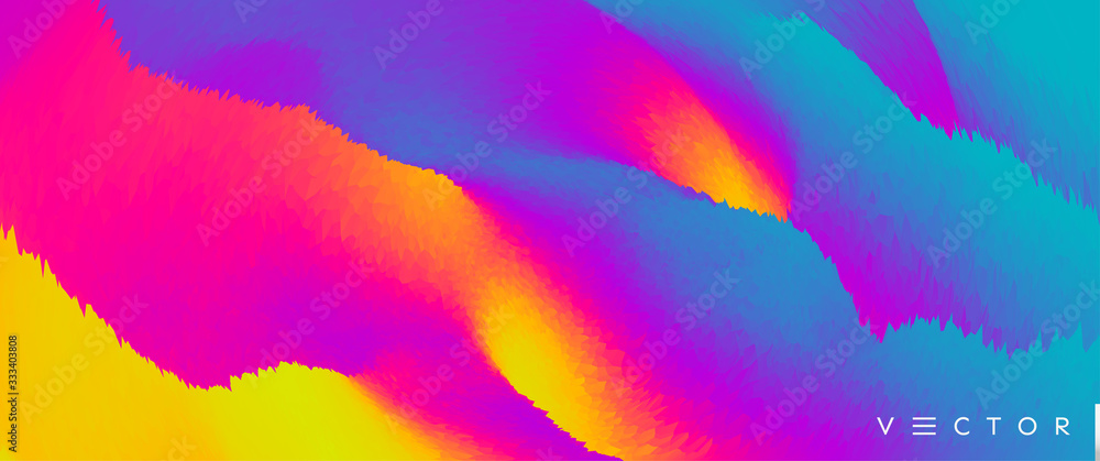 Abstract background with dynamic effect. Optical illusion of distortion ...