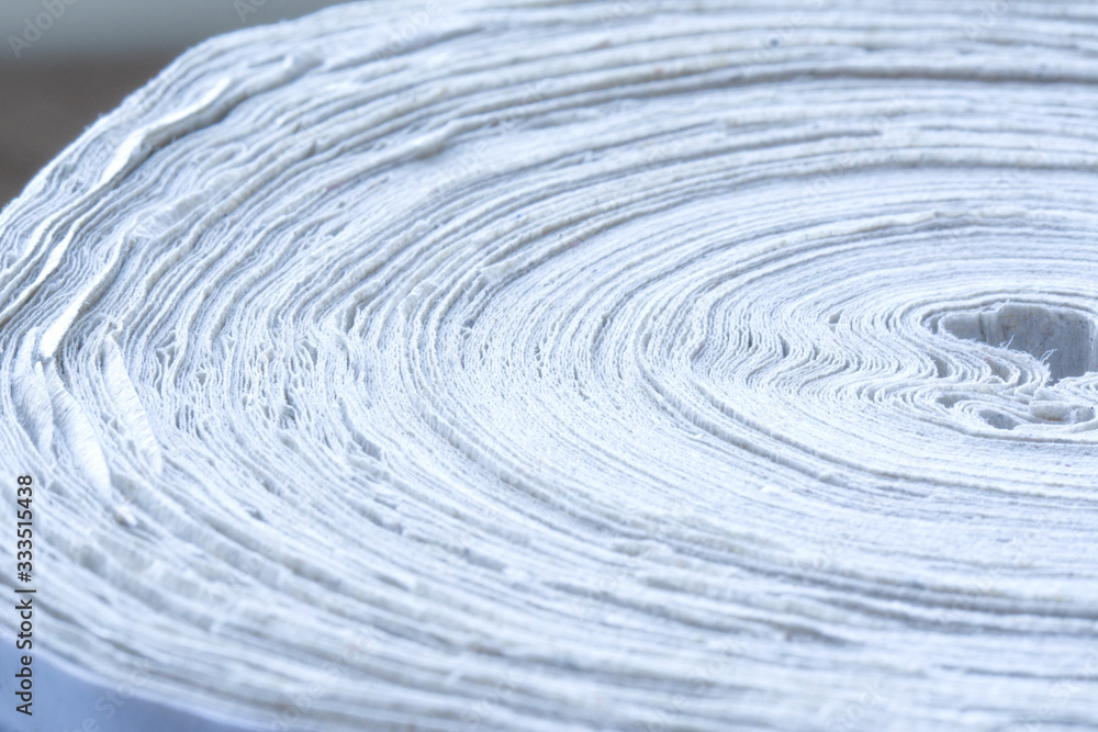 Toilet paper roll closeup. Paper texture background Stock Photo | Adobe ...