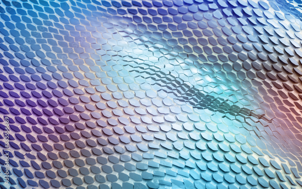 Abstract colorful paper honeycomb background Stock Illustration | Adobe ...