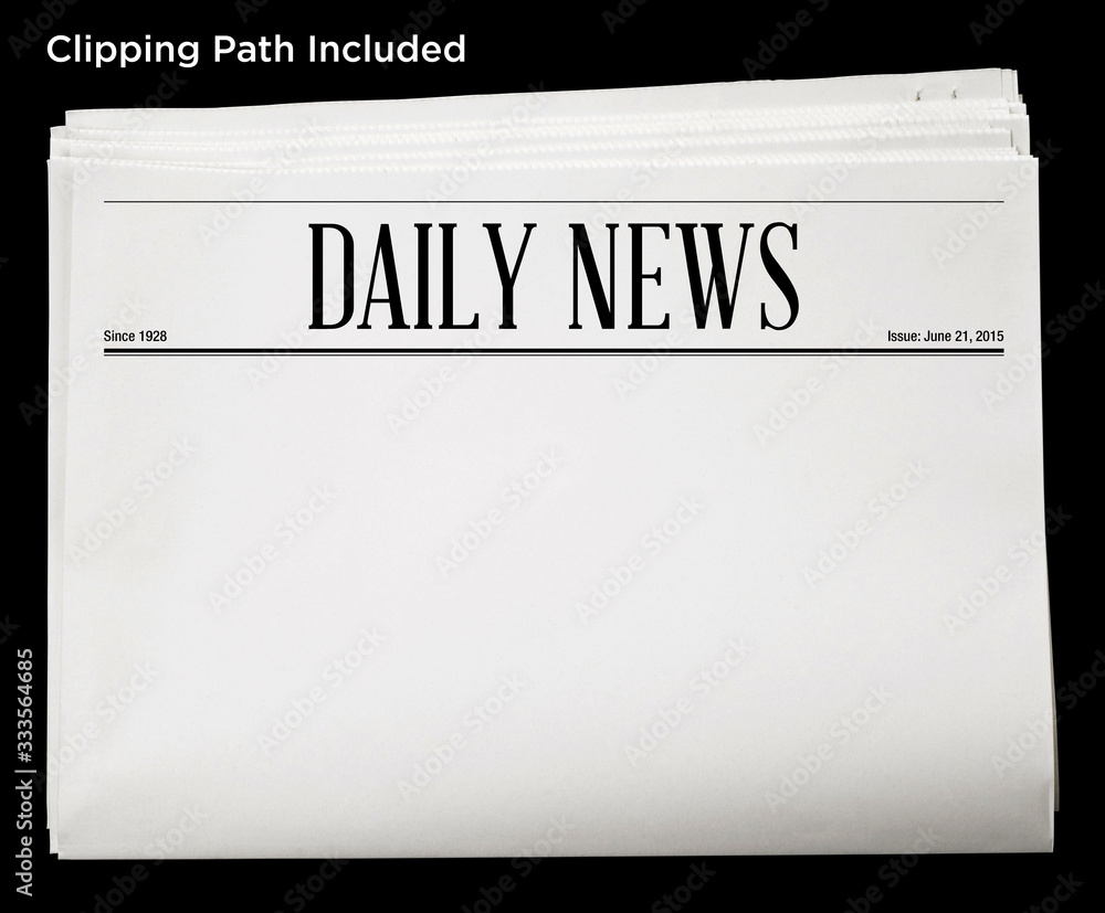 Newspaper Clipping Blank Template