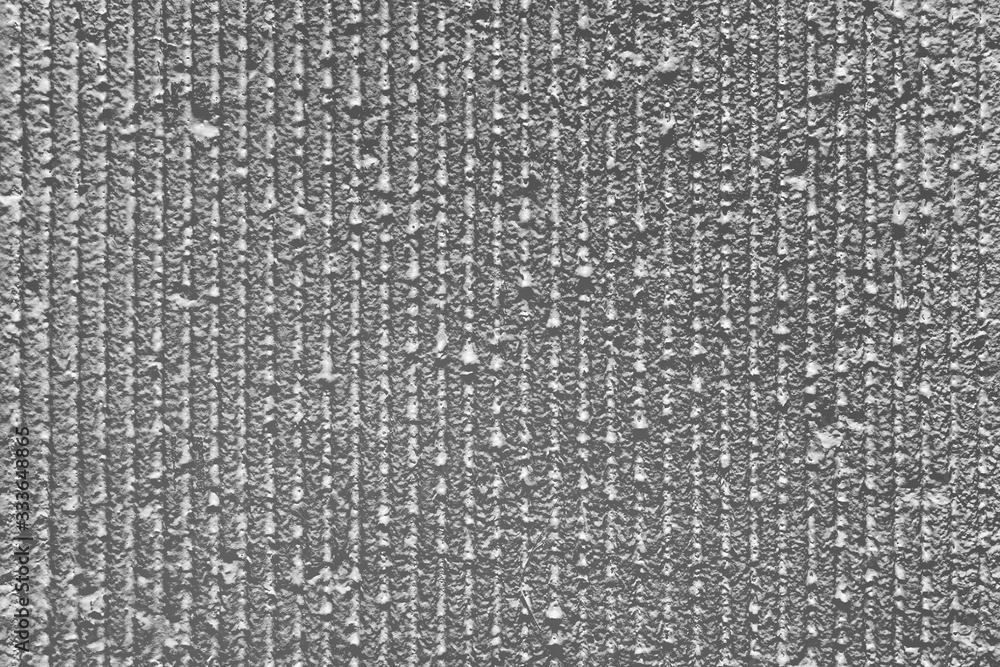 Abstract dark wall, gray stucco texture with vertical lines, tinted ...