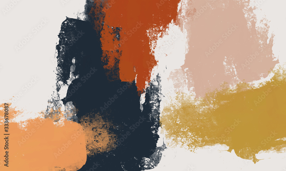 Abstract painting with ground colors for background. Creative ...