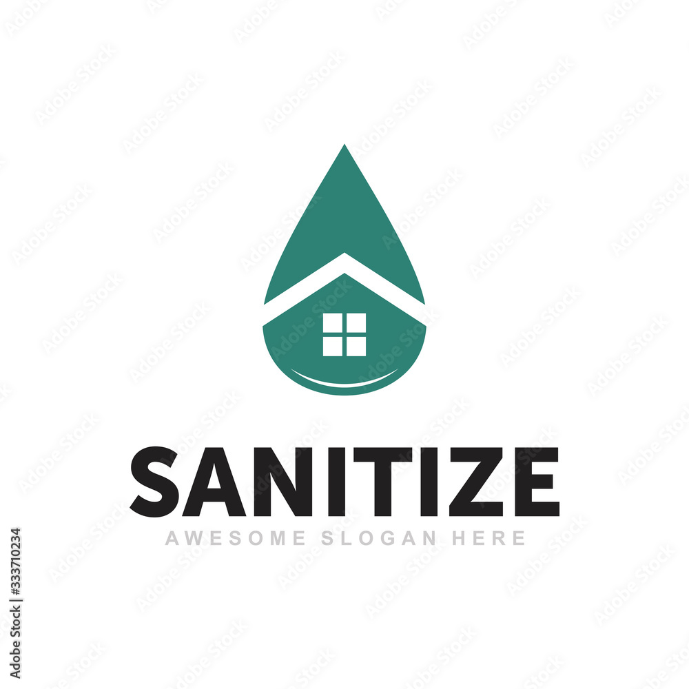 Sanitizer Logo, Sanitizer Logo Vector Stock Vector | Adobe Stock