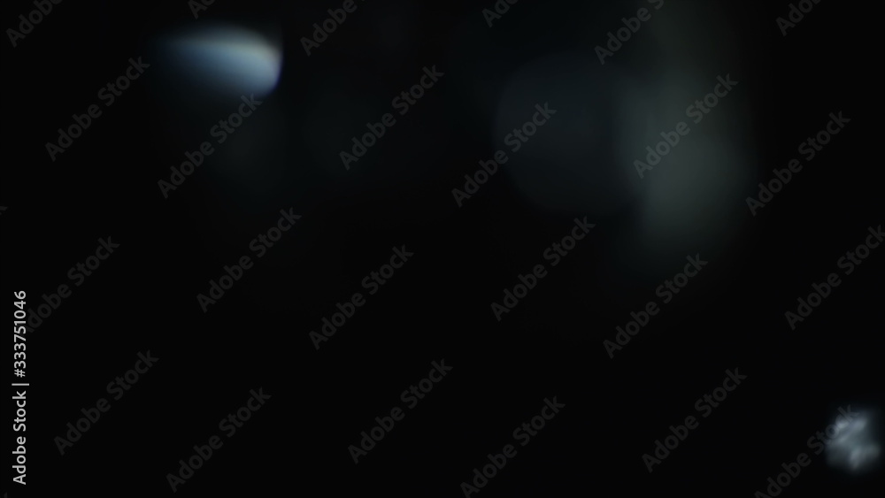 Light Leaks footage in black background. Lens Flare leaks overlay for ...