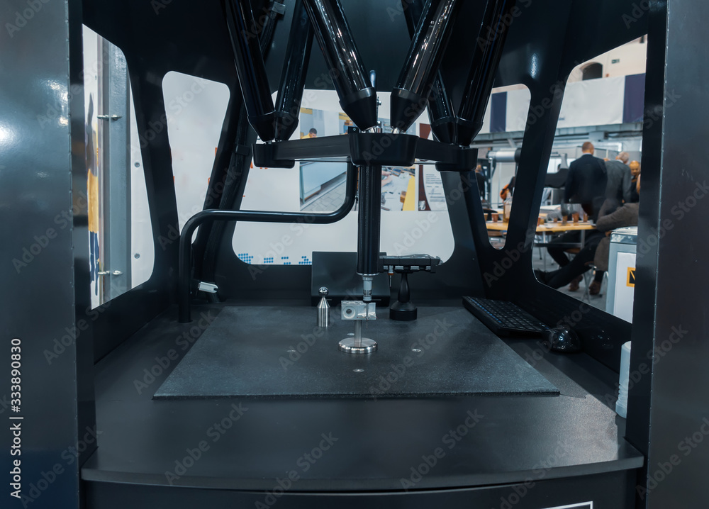 Portable Coordinate Measuring Machine 3D CNC Automatic Stock Photo ...