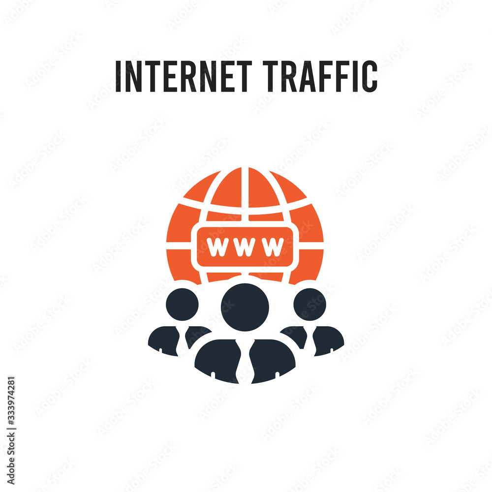 Internet Traffic Icon