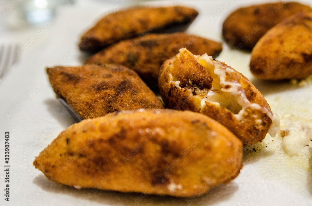 Fritos caseros Stock Photo | Adobe Stock