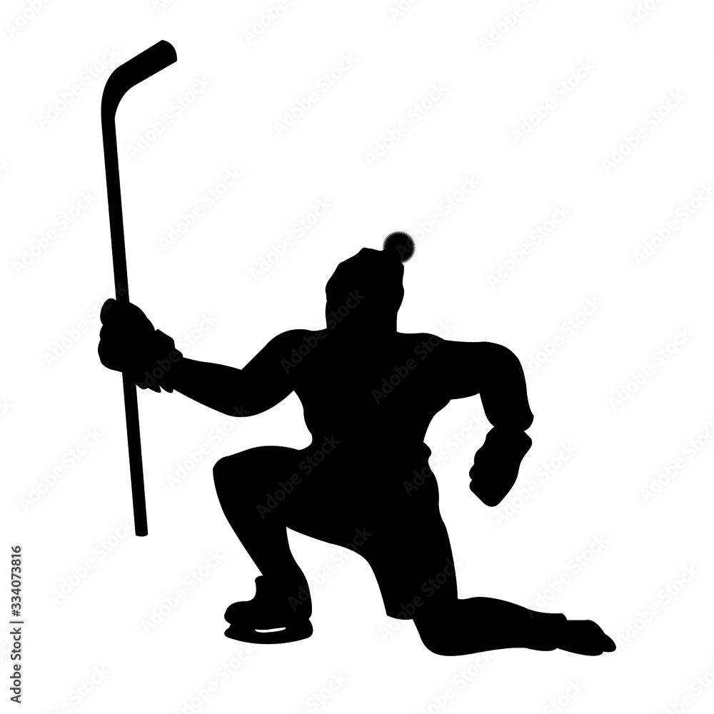 Hockey Silhouette