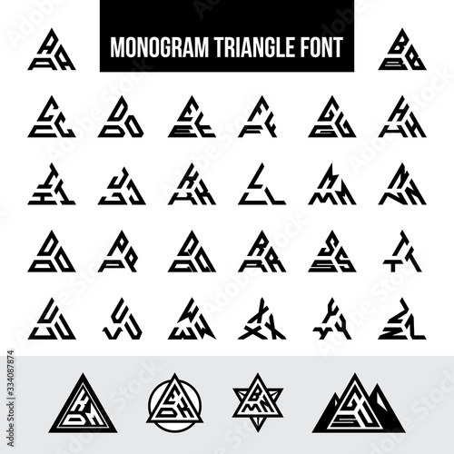 3 Letter Monogram Logo