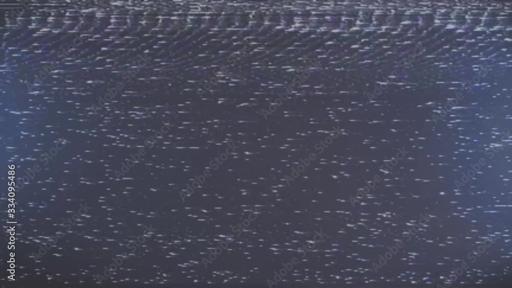 Digital pixel noise vhs effect. The problems of the video signal of the ...