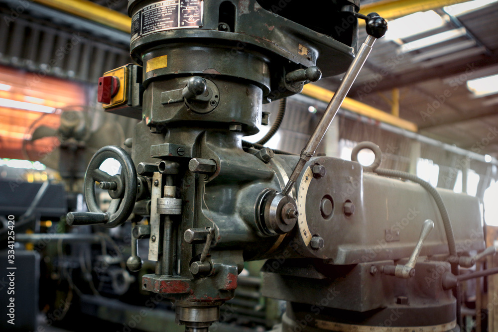 Equipment and mechanical device at factory, manufacturing plant in ...