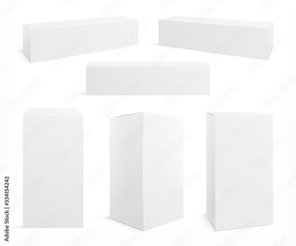 Poster Realistic white box – Wall Art | UkPosters