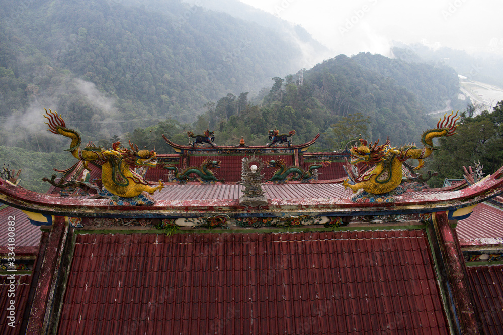 Chin Swee Caves Temple in Genting Highlands Stock Photo | Adobe Stock