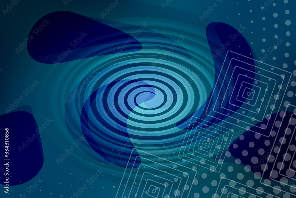 abstract, blue, design, pattern, light, wallpaper, illustration ...