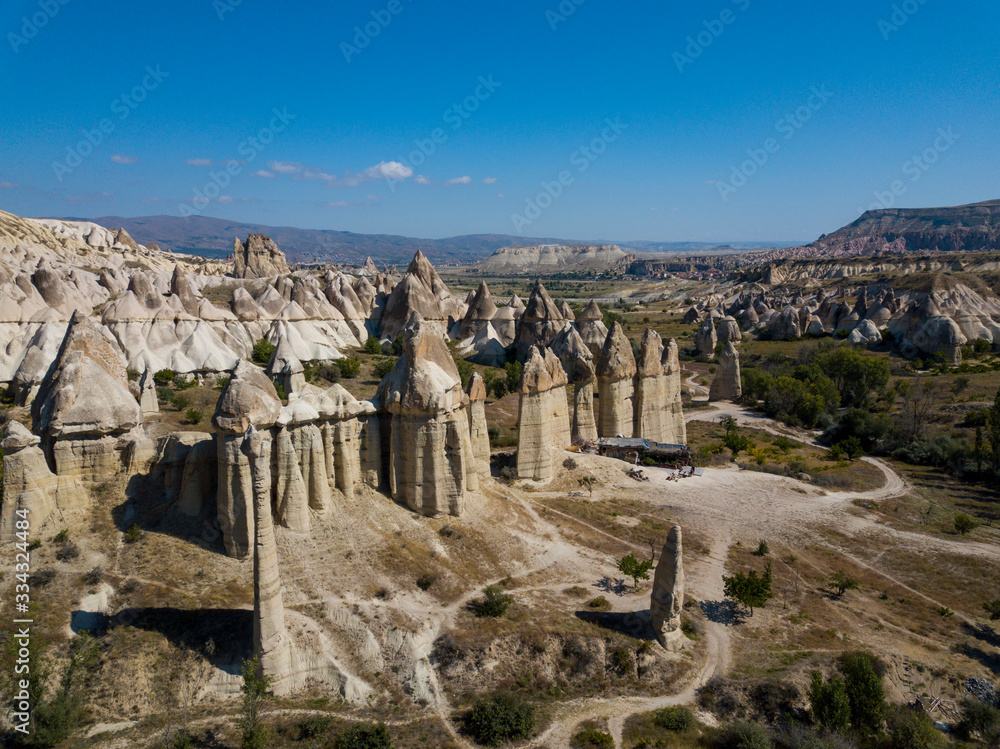 Hoodoos of Cappadocia. Turkey central plateau is home to a very unique ...
