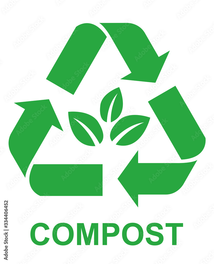 picto recyclage compost 6 Stock Vector | Adobe Stock