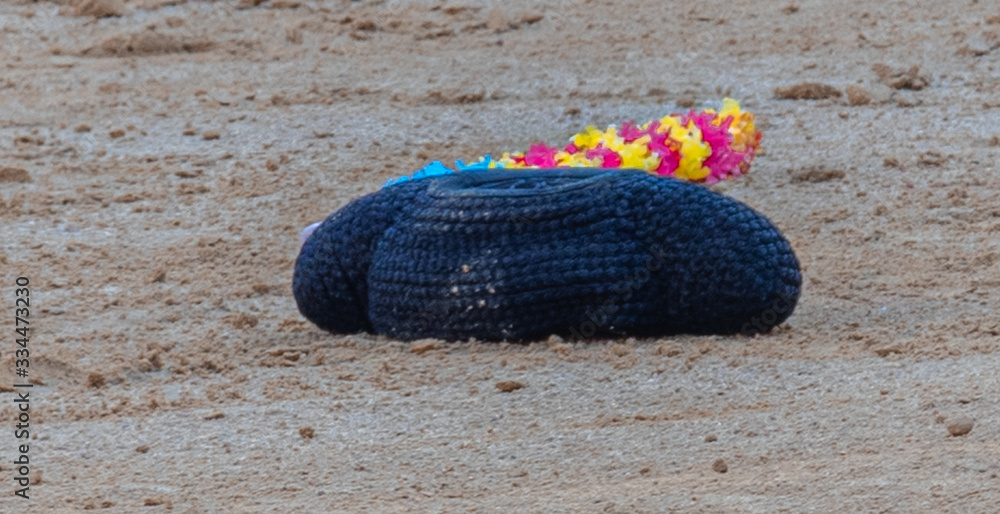 montera sobre la arena Stock Photo | Adobe Stock