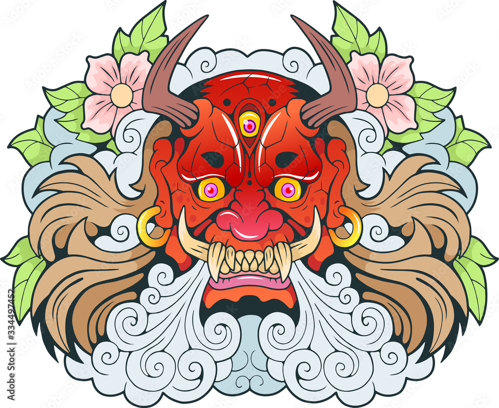 Ancient Japanese Demon Art