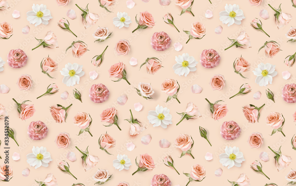 Vintage Flower Texture