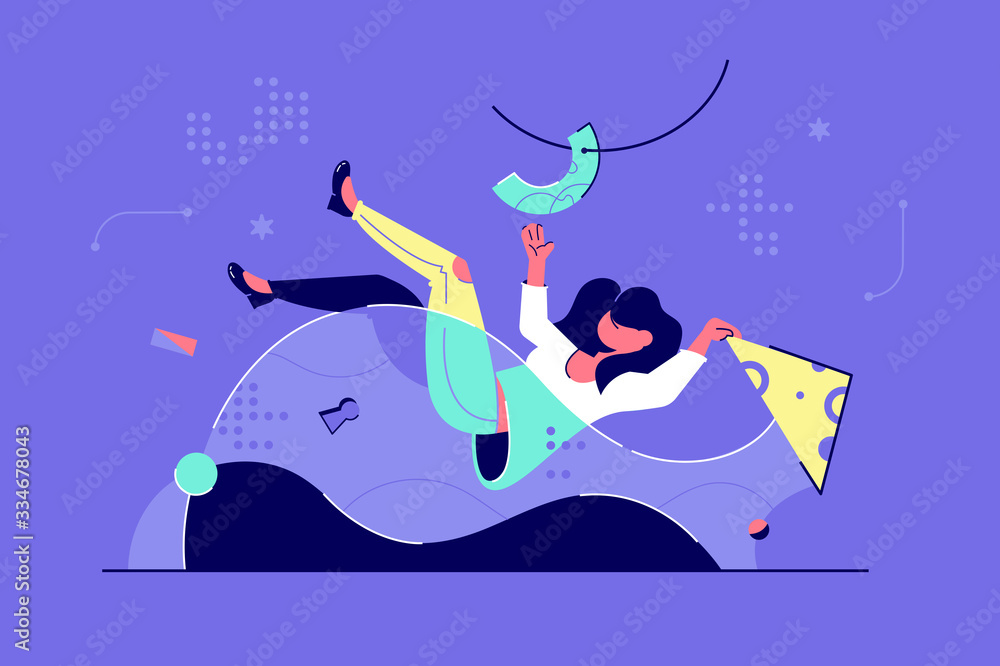 Flood and water overflow Stock Vector | Adobe Stock