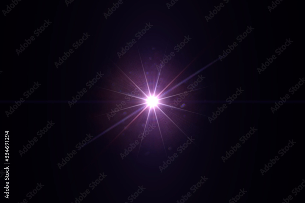 lens flares for photography and anamorphic lens flare Stock Photo ...