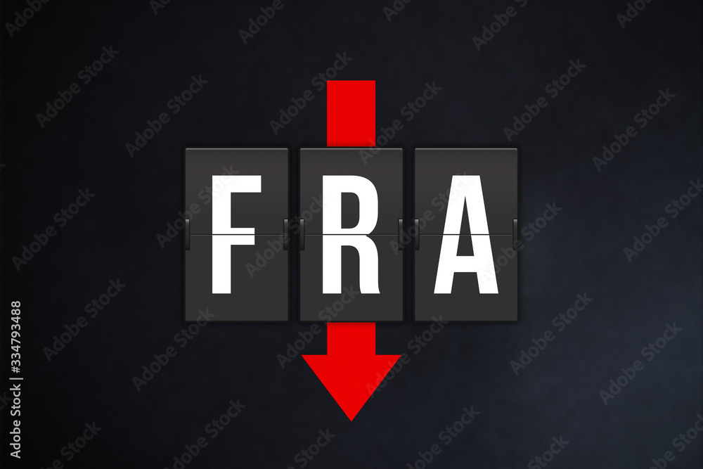 Frankfurt International Airport IATA Code FRA Split flap Airport frankfurt-international-airport-iata-code-fra-split-flap-airport