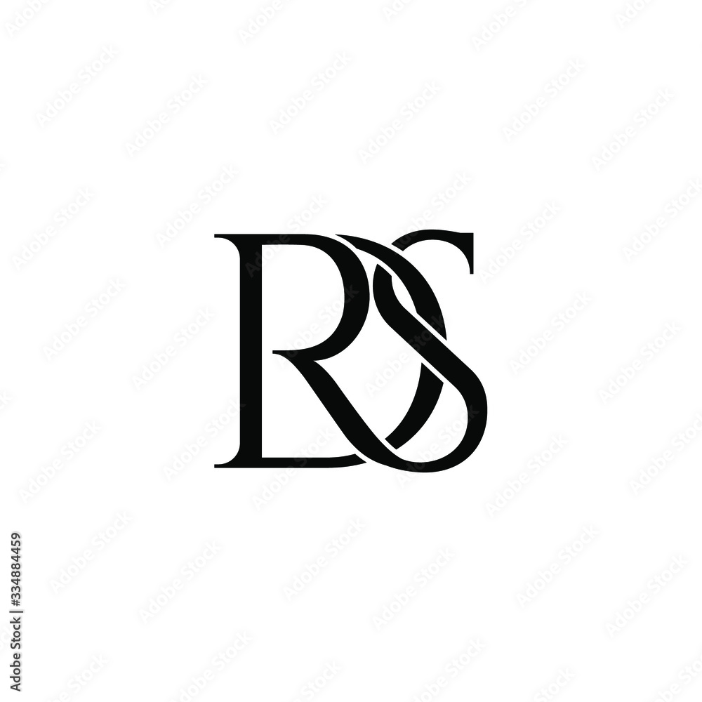 rds letter original monogram logo design Stock Vector | Adobe Stock