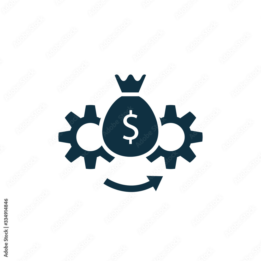 Asset Management vector icon Stock Vector | Adobe Stock