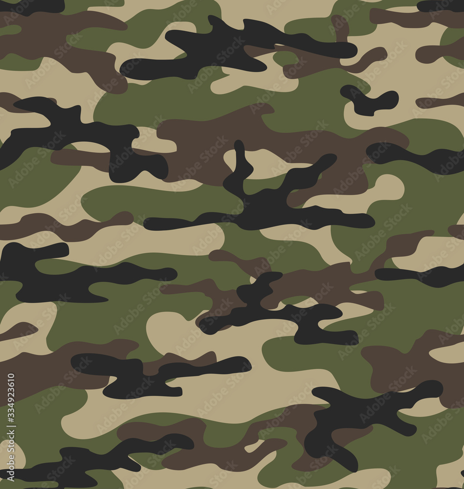 Army Camo Pattern Vector