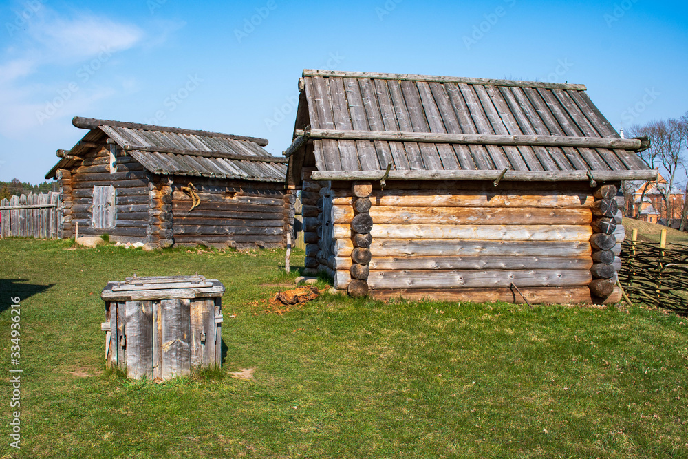 Hills of Kernave, Lithuania, UNESCO world heritage, was a medieval ...