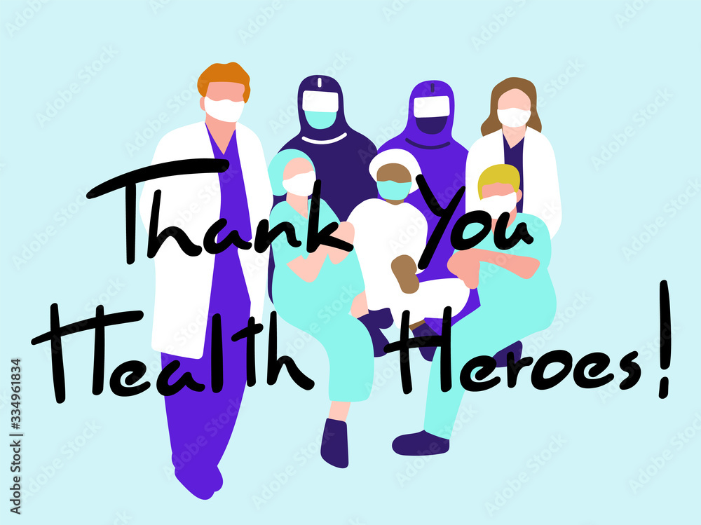 Thank you doctor and Nurses and medical personnel team for fighting the ...